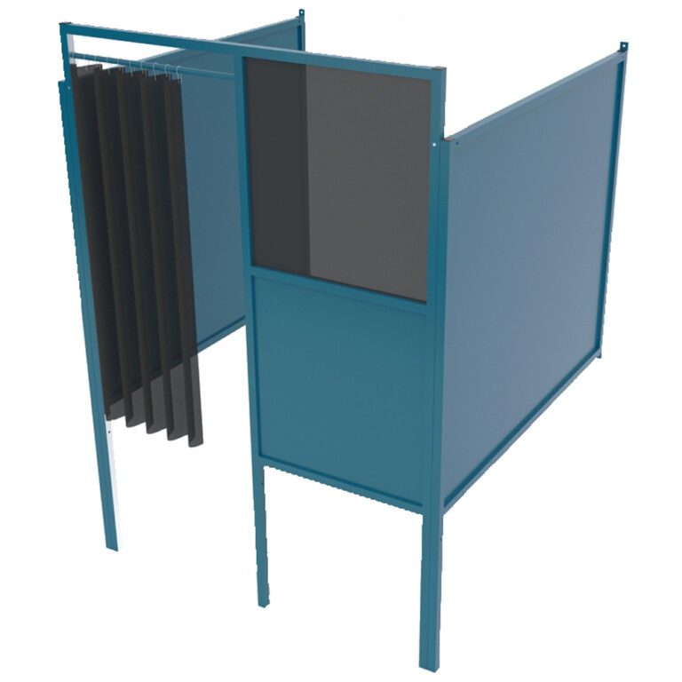 WELDING BOOTH - WINDOW FRONT / WALL MOUNT | Greene Manufacturing, Inc.